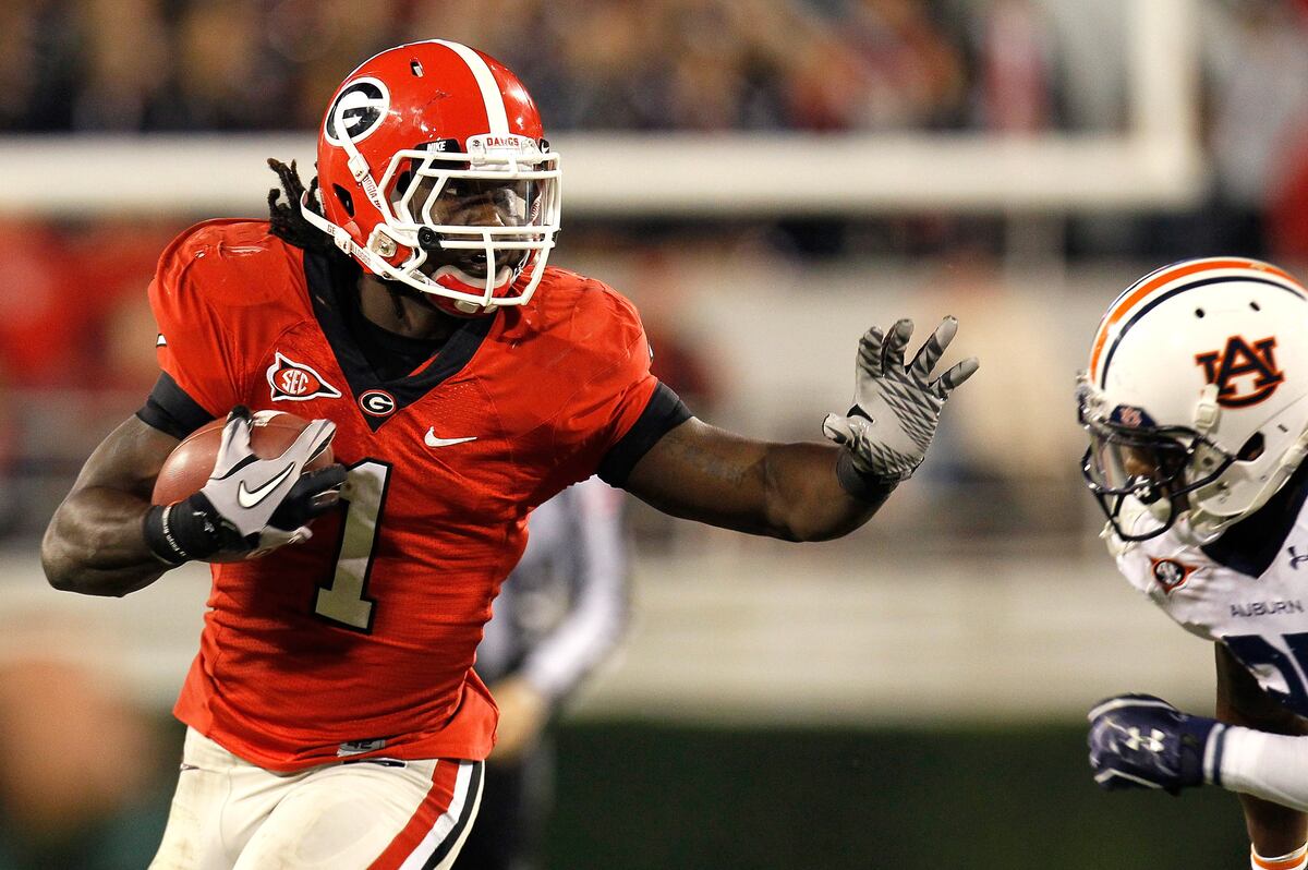 Georgia Football: RB Battle Highlights Bulldogs' 2012 Preseason Depth ...
