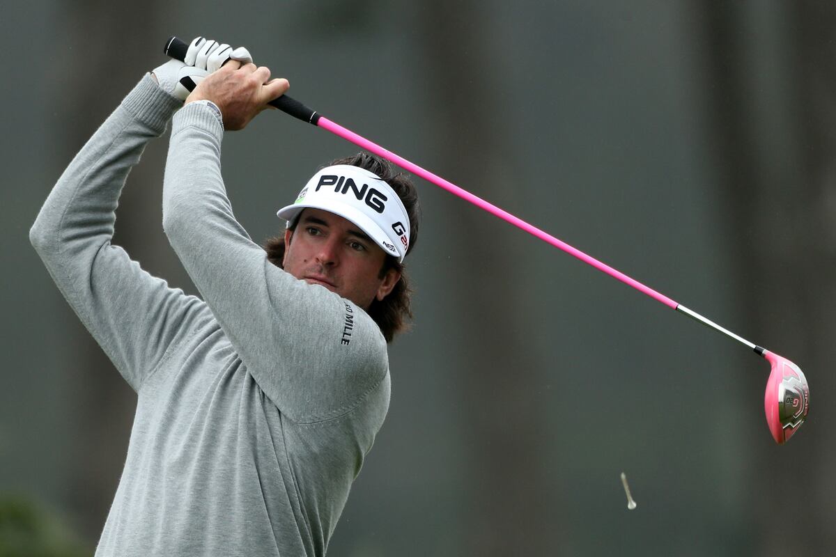 Bubba Watson Throws "Big Pink" at Tiger and Lefty | News, Scores ...