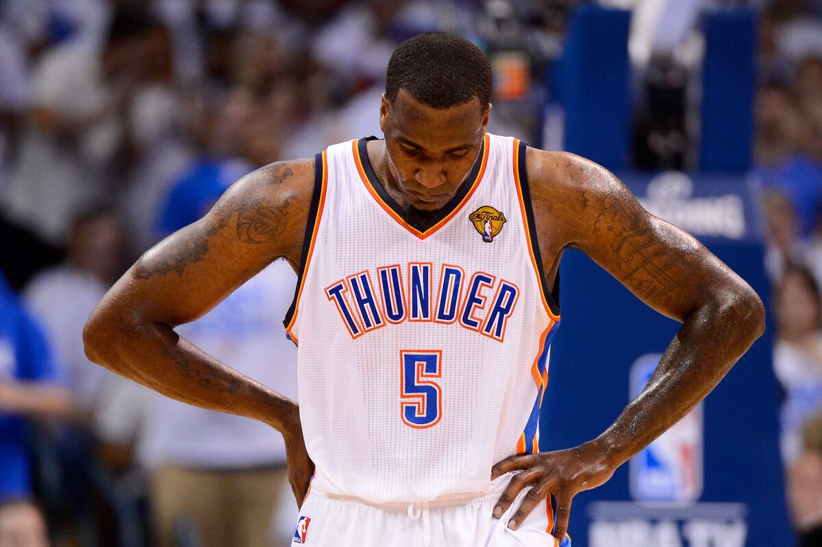 NBA Finals 2012: Kendrick Perkins Must Take Permanent Seat on Thunder ...