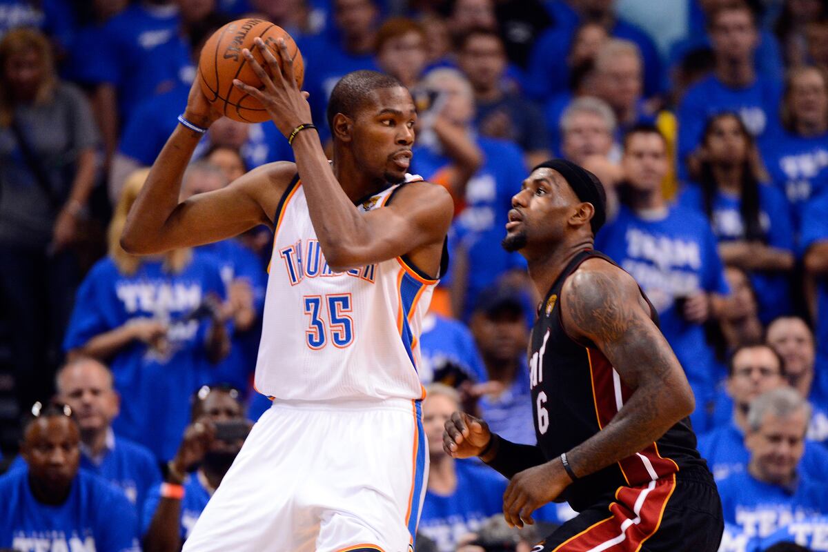 LeBron James vs. Kevin Durant Is the Best NBA Rivalry Since Bird vs ...