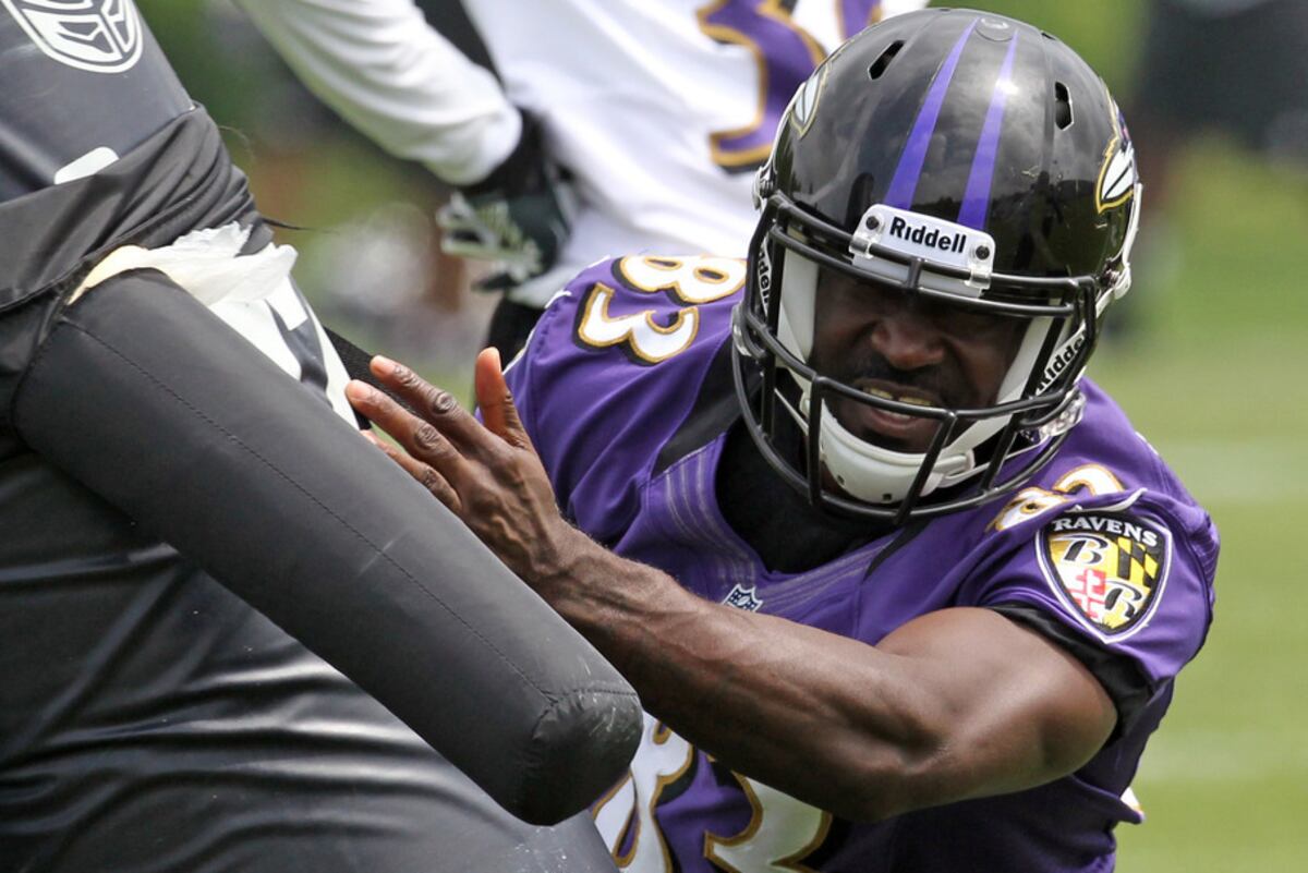 Undrafted WR Deonte Thompson Speeding Toward Roster Spot in Baltimore ...