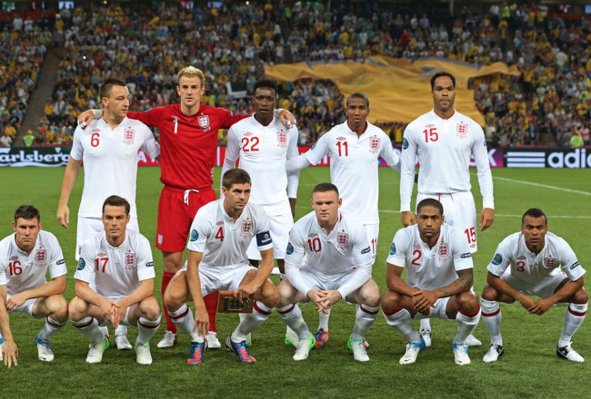 England: Grading Every Member of Their Euro 2012 Squad After the Group ...