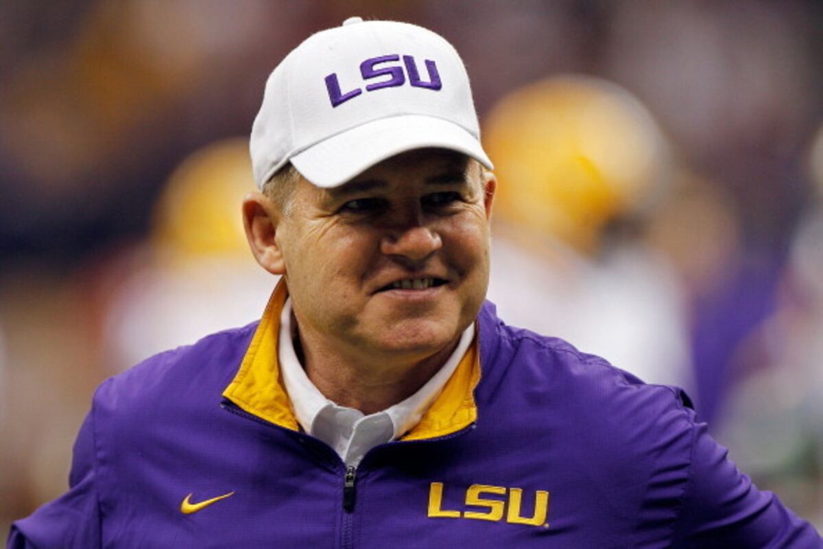 LSU Football: ESPN's Bizarre Les Miles Interview Regarding Washington ...