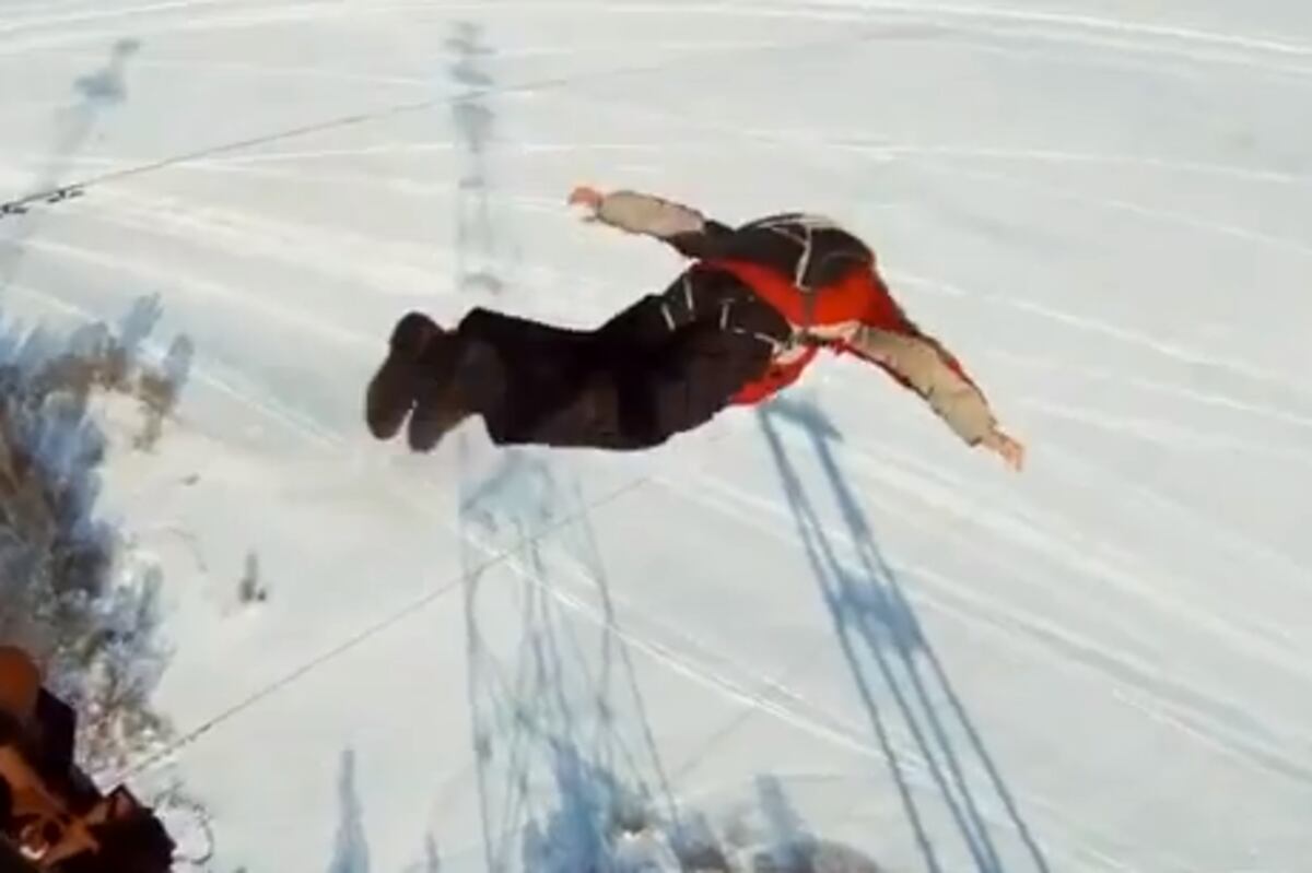 Base Jump Video: Watch Terrifying Parachute Fail from Konakova, Russia ...
