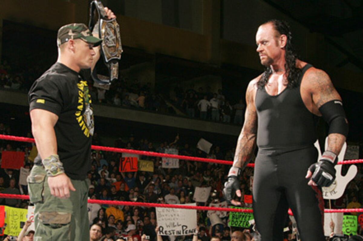 WWE: Any Way You Look at It, John Cena Will End the Undertaker's Career ...
