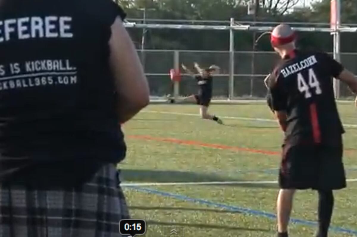 Watch Most Phenomenal Kickball Catch of All Time | News, Scores ...