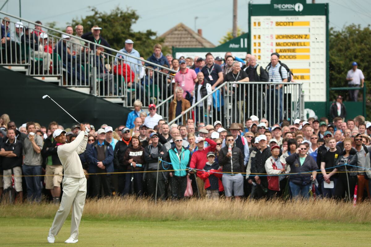 British Open 2012: Grading Tiger Wood's Opening Round Performance ...