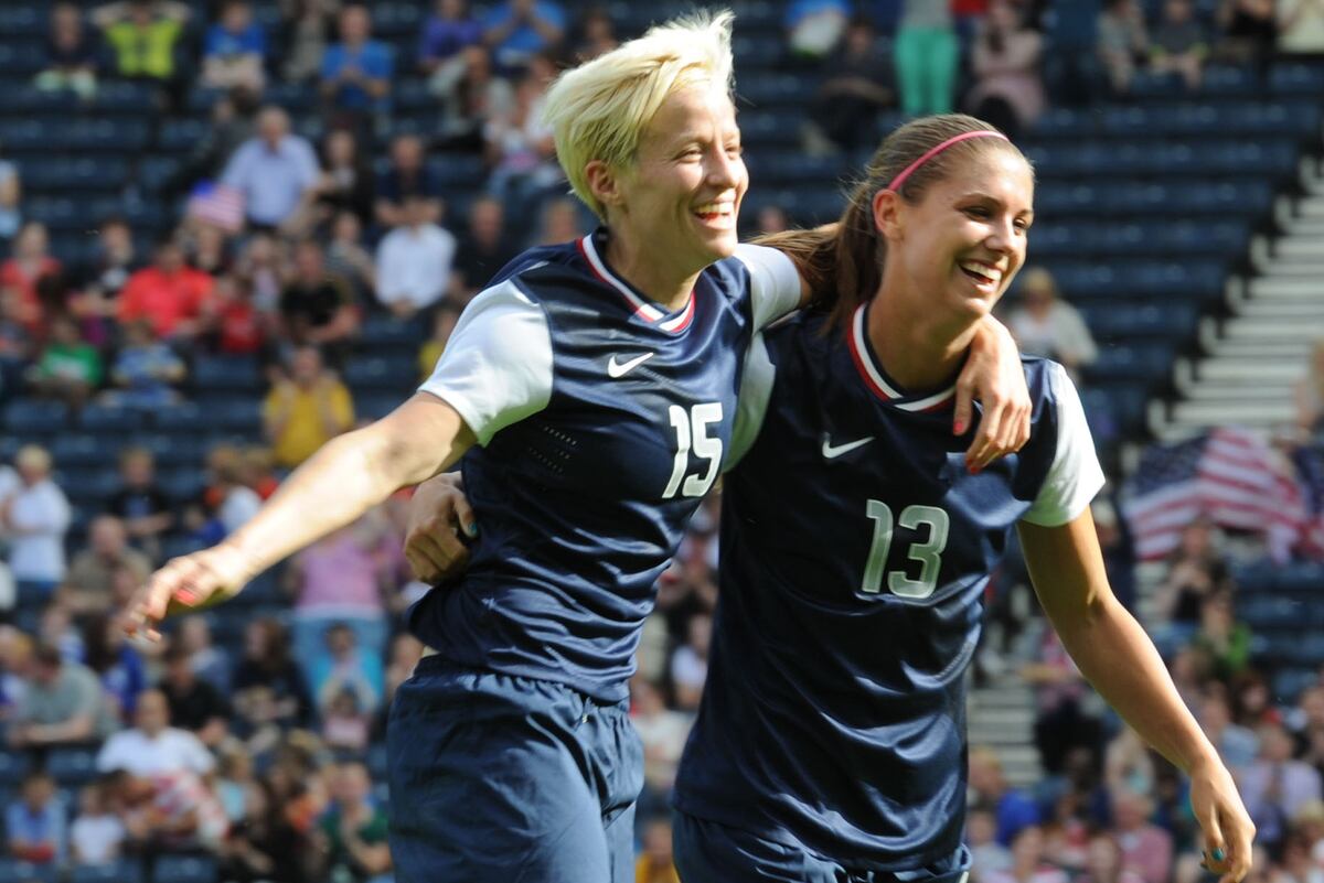 Morgan and Rapinoe Star as USA Blitz France After Early Wobble at ...