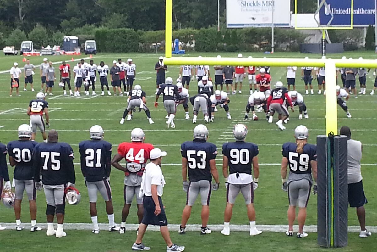 New England Patriots Training Camp: Observations from Day 5 of Practice ...