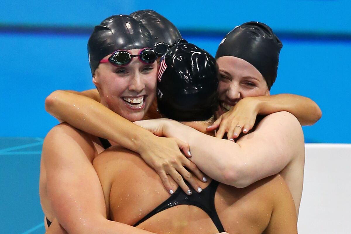 USA Women Set Olympic Record with Gold Medal Win in 4x200 Freestyle | News, Scores, Highlights ...
