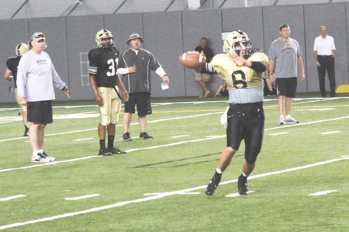 Army Football: Coach Ellerson Exhorts Offense, "Don't Put Ball on the ...
