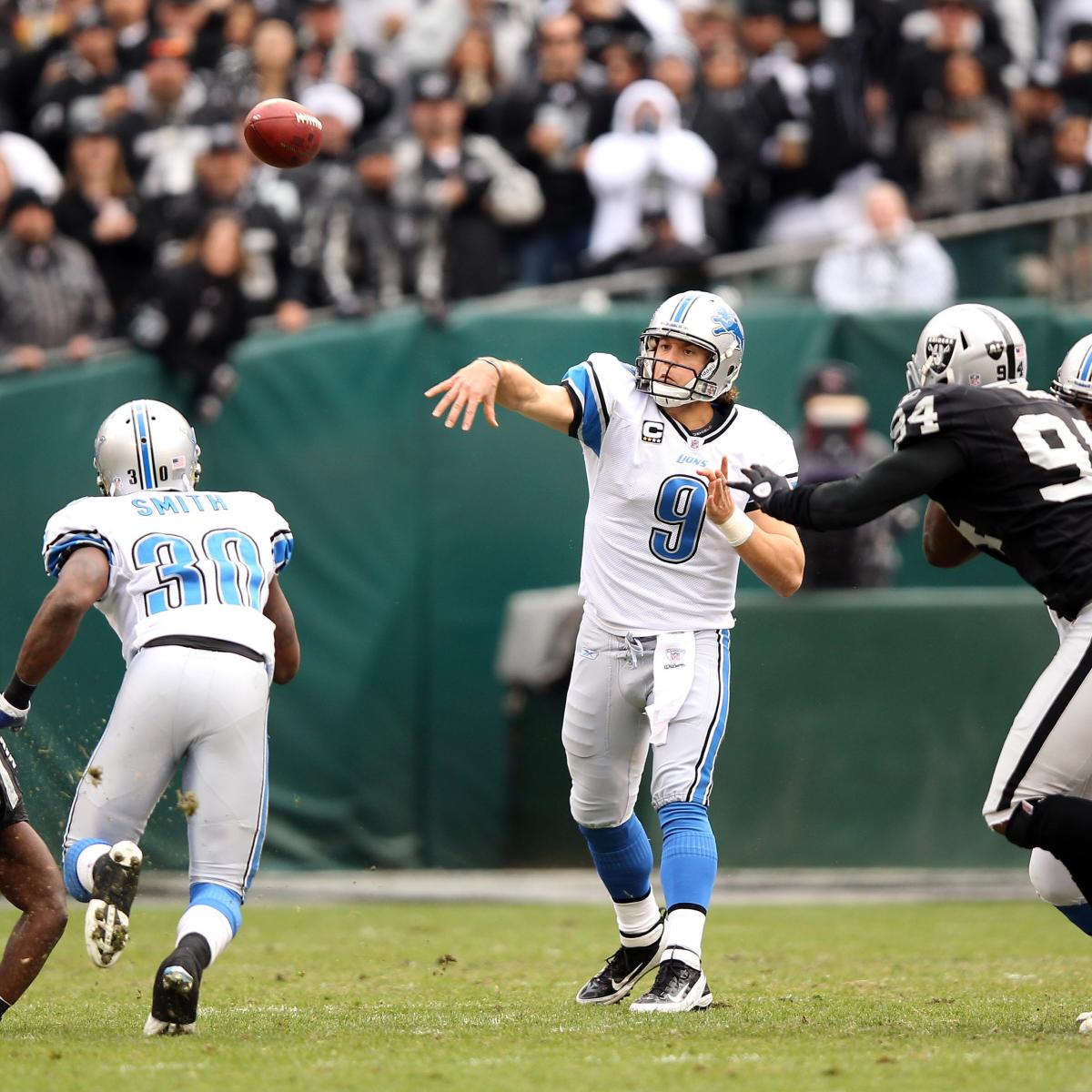 Detroit Lions vs. Oakland Raiders: Preseason Week 3 Live Blog | News ... Detroit Lions vs. Oakland Raiders: Preseason Week 3 Live Blog | News ...