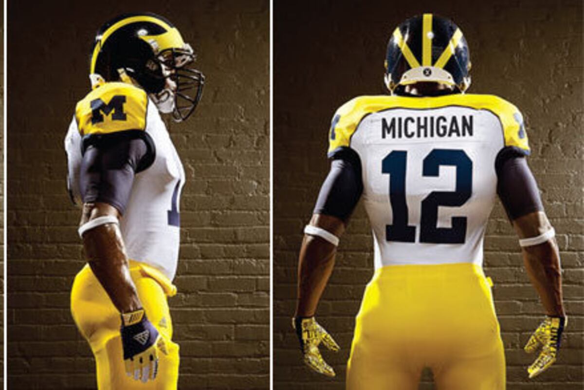 Michigan Football Uniforms: Check out Wolverines' 2012 Design for ...