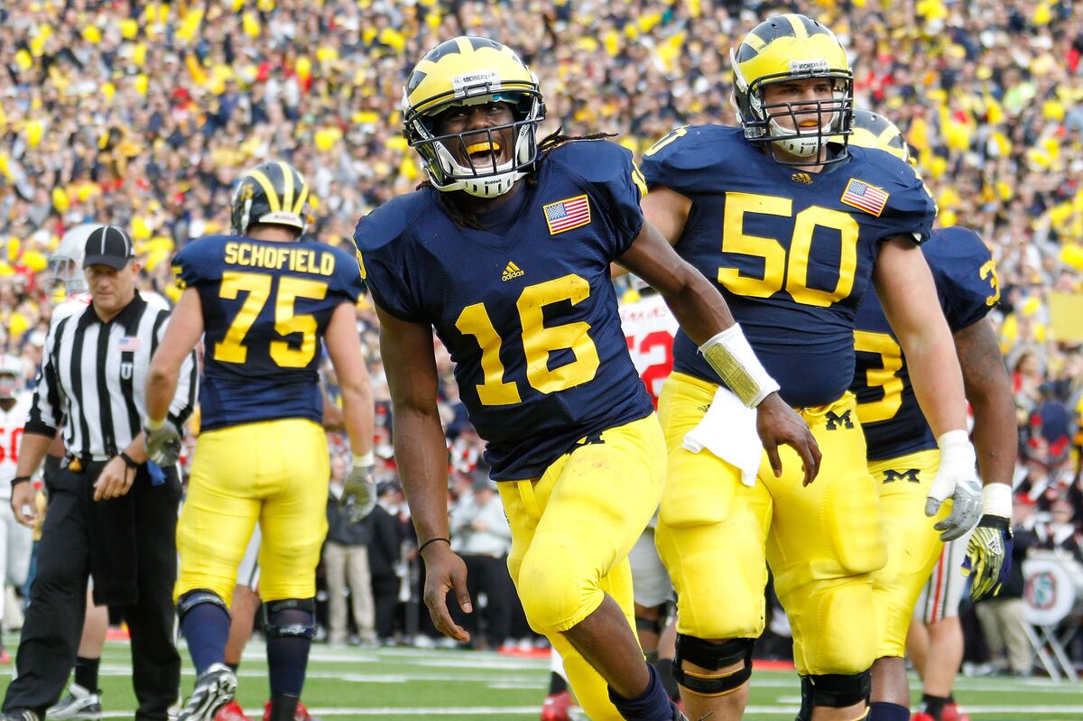 Alabama vs. Michigan: Why Denard Robinson Will Lead the Wolverines to ...