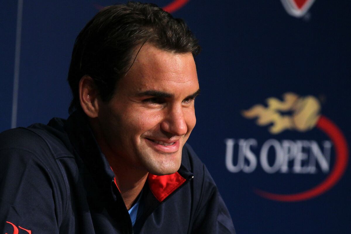 US Open Tennis 2012: Roger Federer Sitting Pretty (Of Course) Despite ...