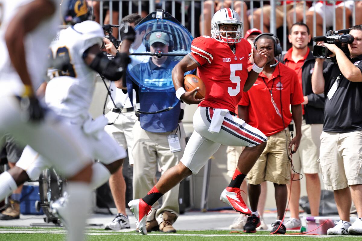 Braxton Miller: QB's Brilliance Overshadows Weak Buckeyes Performance ...