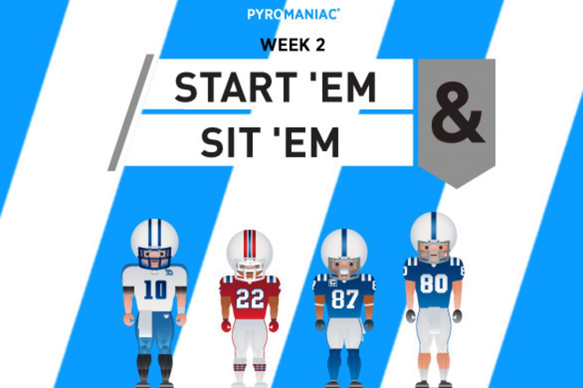 Fantasy Football 2012: Start 'em, Sit 'em for Week 2 | News, Scores ...