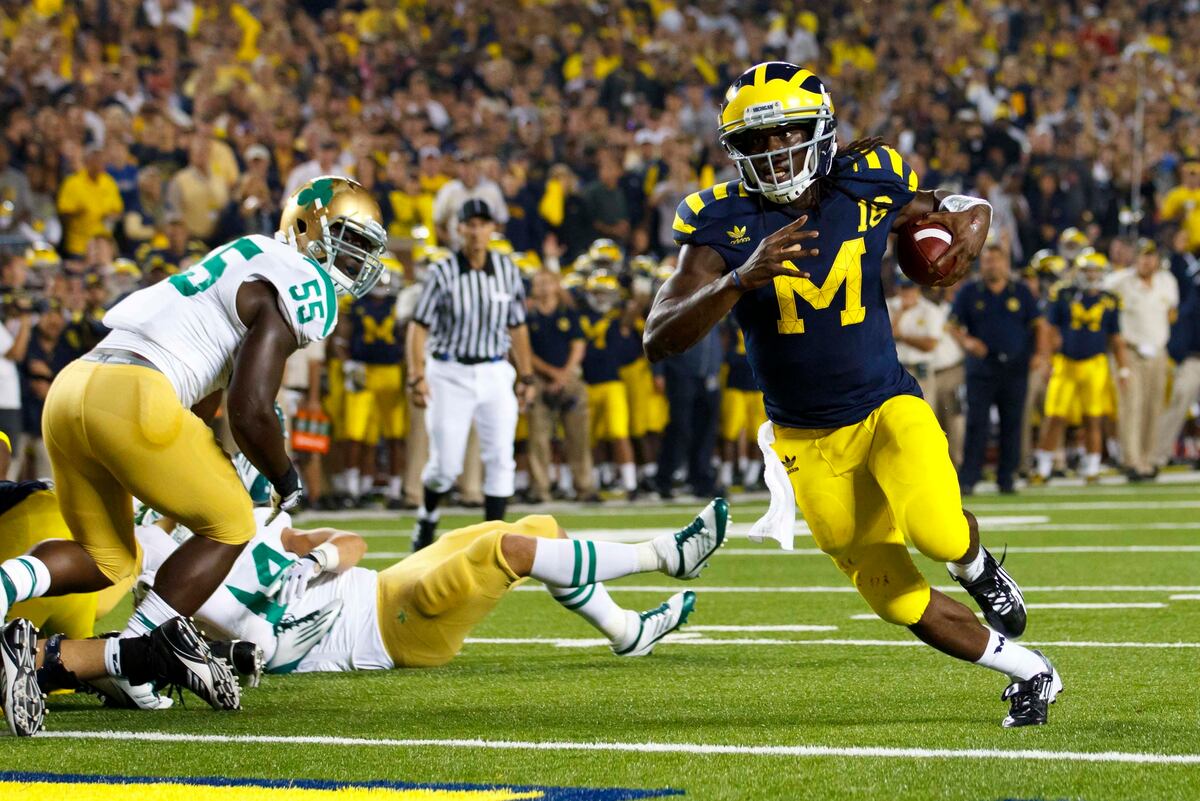 Michigan vs. Notre Dame: Will Irish Prevail vs. Denard Robinson and ...