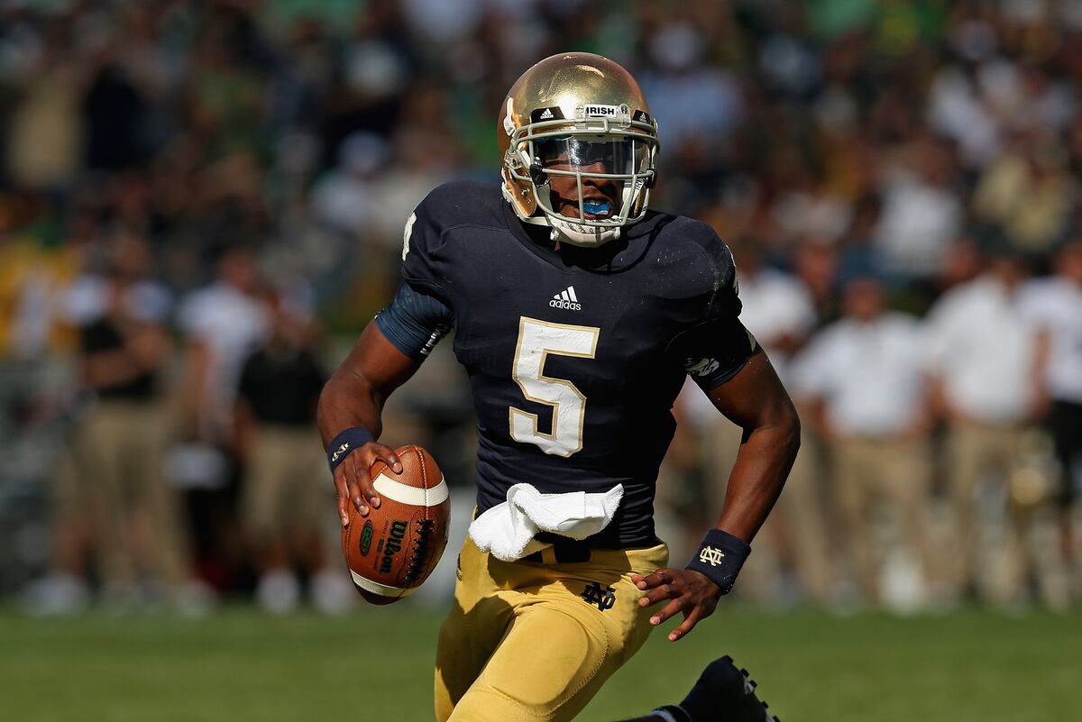 Notre Dame Football: How Everett Golson Can Outplay Denard Robinson ...