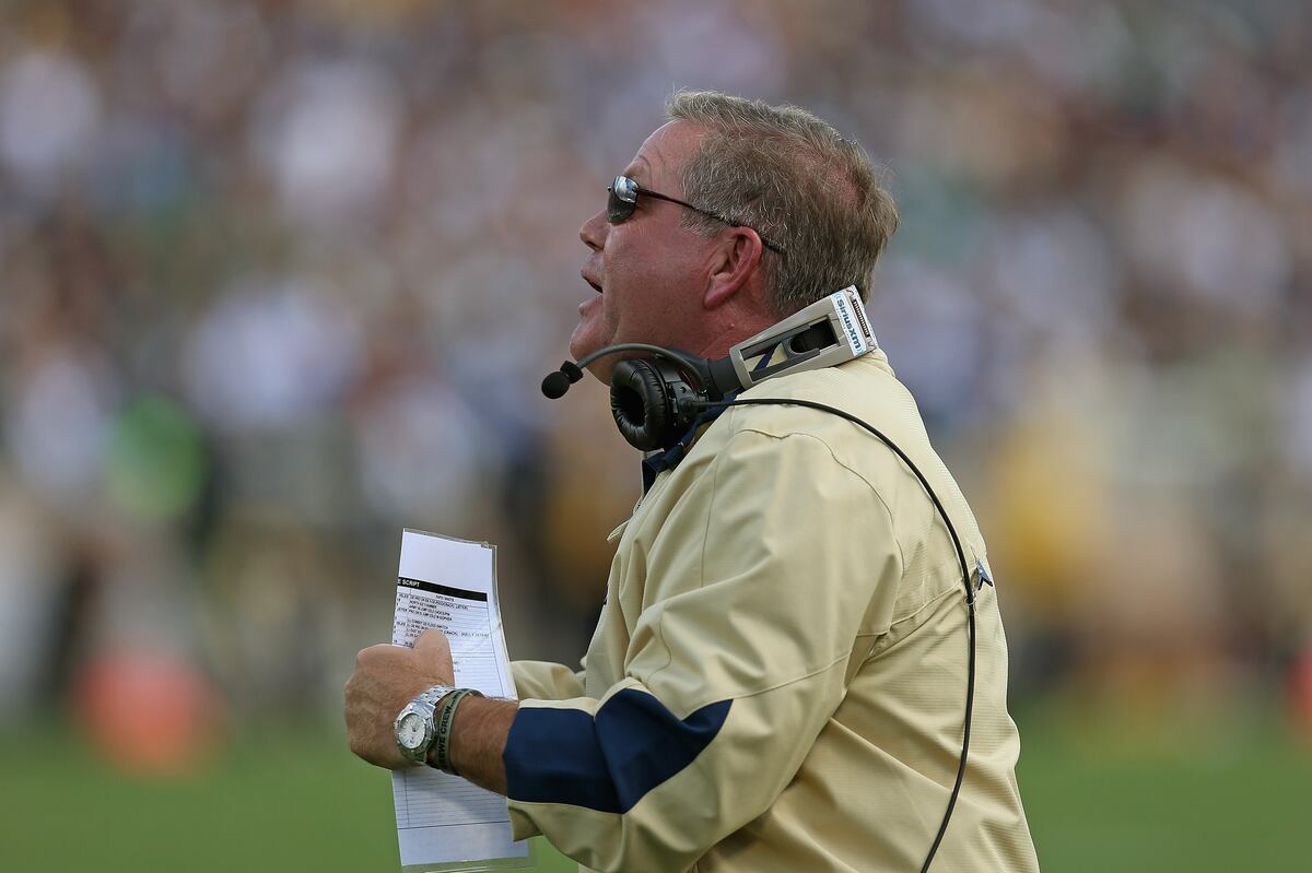 Michigan vs. Notre Dame: Why Brian Kelly Needs Irish Victory | News ...