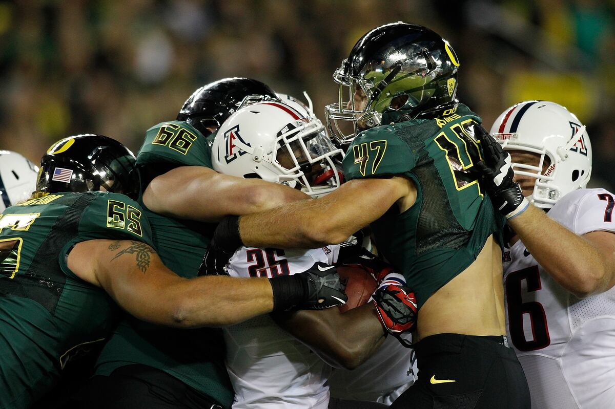 Oregon Football: Ducks Defense Shines Brightest in Win over Arizona ...