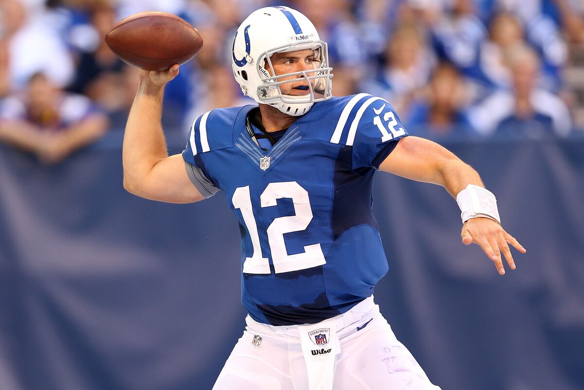 Andrew Luck: Predicting Colts Rookie Sensation's Fantasy Numbers vs ...