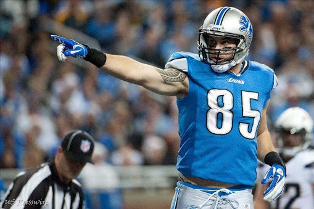 Why Tony Scheffler Is Key for a Lions Victory Against the Vikings ...