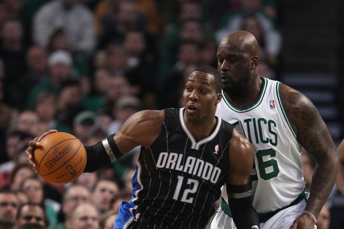 Is Shaq Afraid That Dwight Howard Will Be a Better Laker Than Him ...