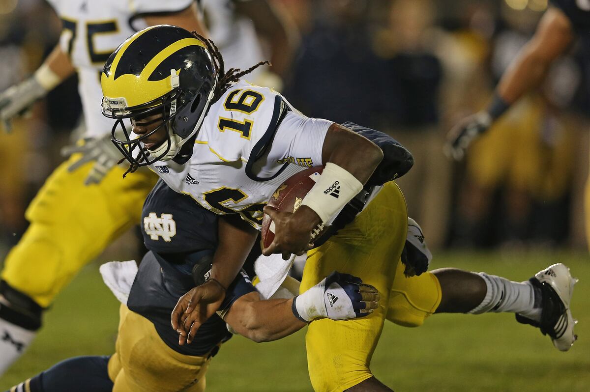 Michigan Football: QB Robinson Needs Big Wins vs. Ranked Opponents to ...