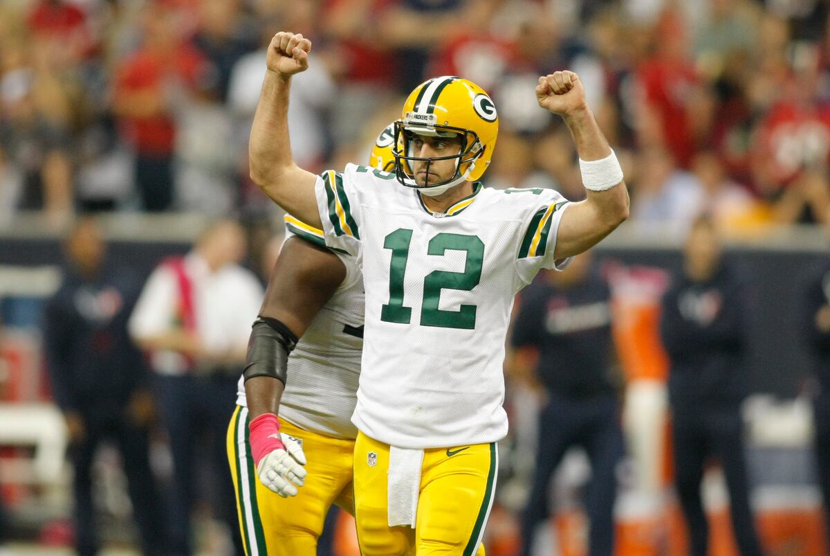 Packers vs. Texans: Aaron Rodgers Throws 6 TDs in 42-24 Green Bay Win ...
