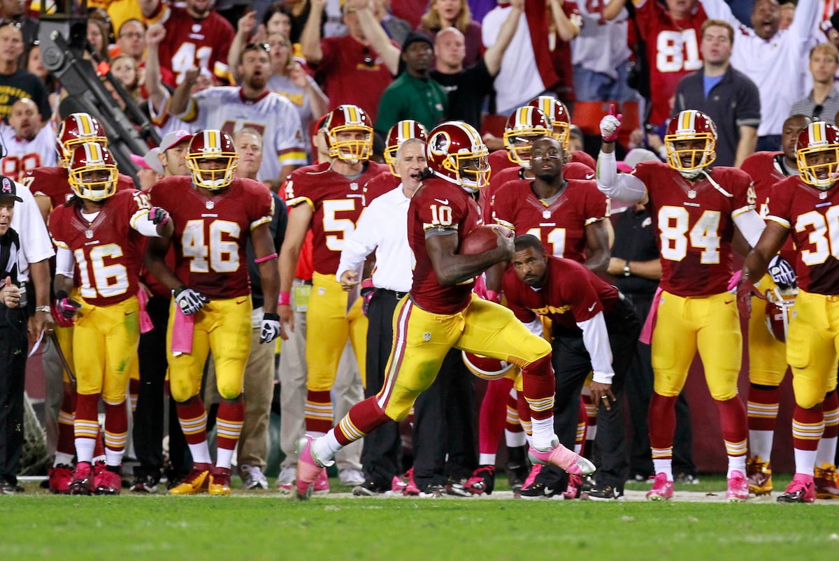 Washington Redskins: A Closer Look at the First Signature Moment of RG3 ...