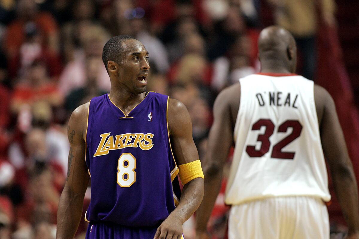 Kobe Bryant Should Be the One to Raise Shaq's L.A. Lakers Jersey to the ...