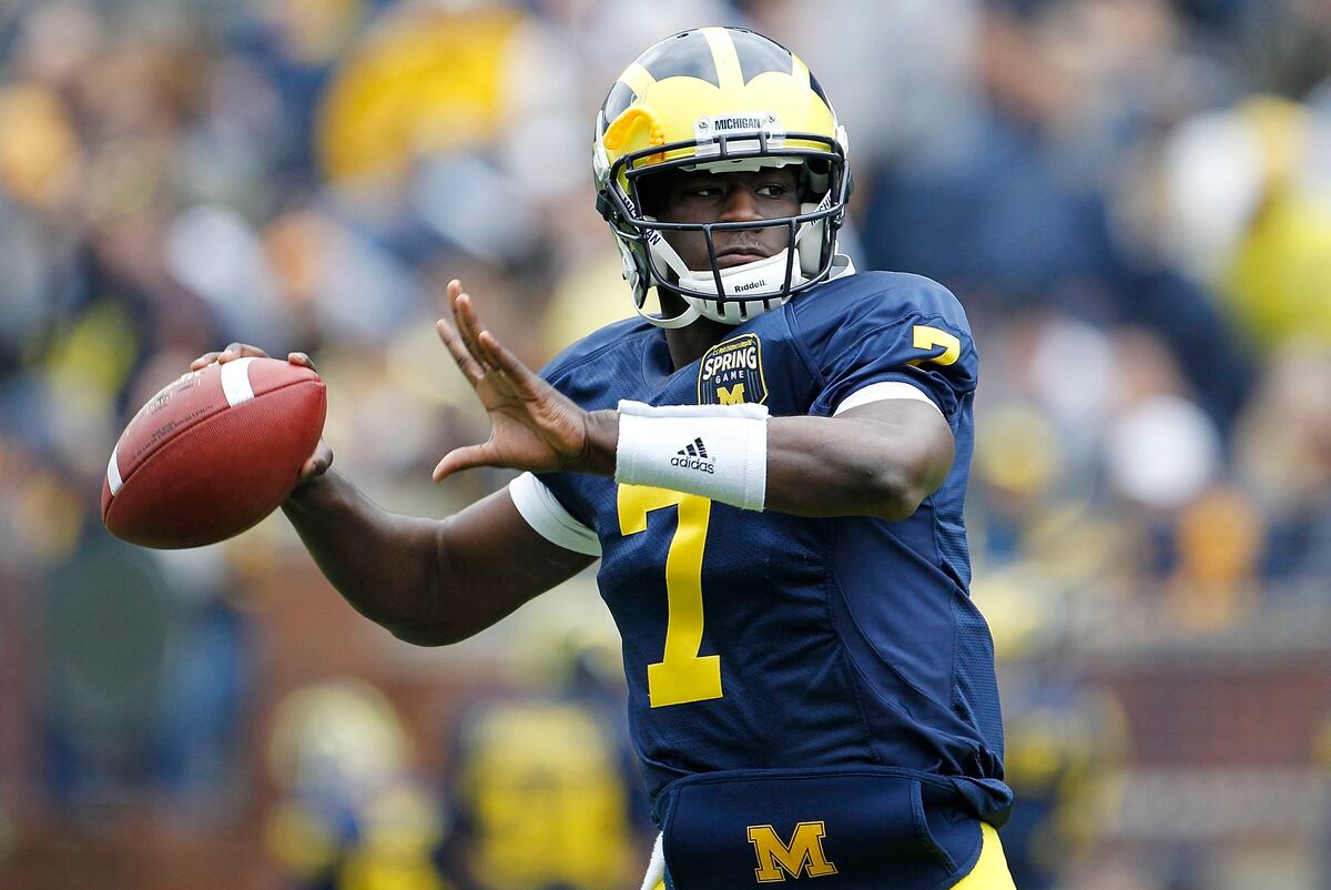 Michigan Football: Why Moving Devin Gardner Back to QB Is the Right ...