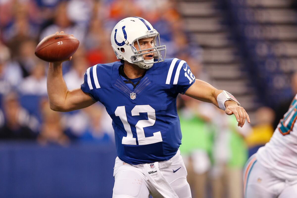Andrew Luck: Colts QB Will Dominate Awful Patriots Pass Defense in Week ...