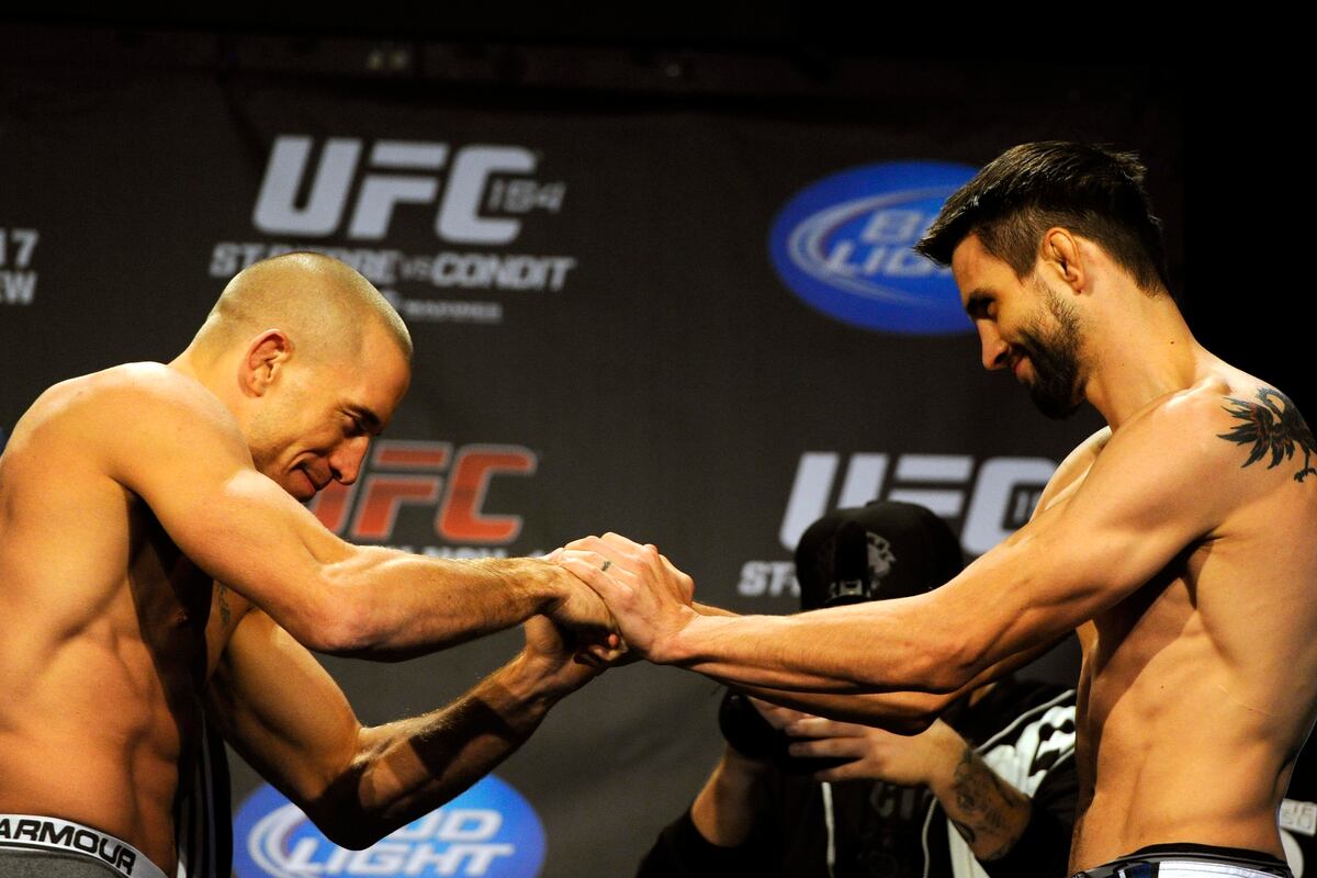 GSP vs Condit: Breaking Down the FightMetric Numbers | News, Scores ...