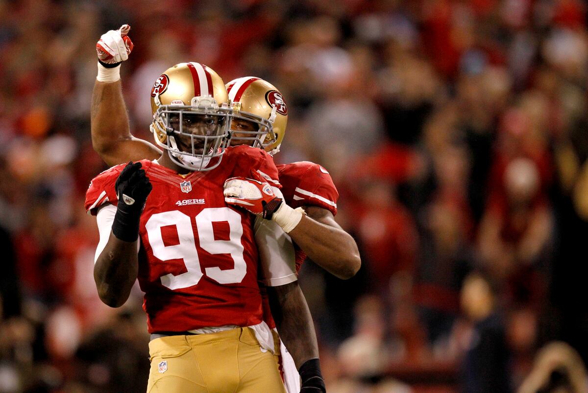 Aldon Smith Flexes His Muscles on the Way to 5.5 Sacks and More NFC ...