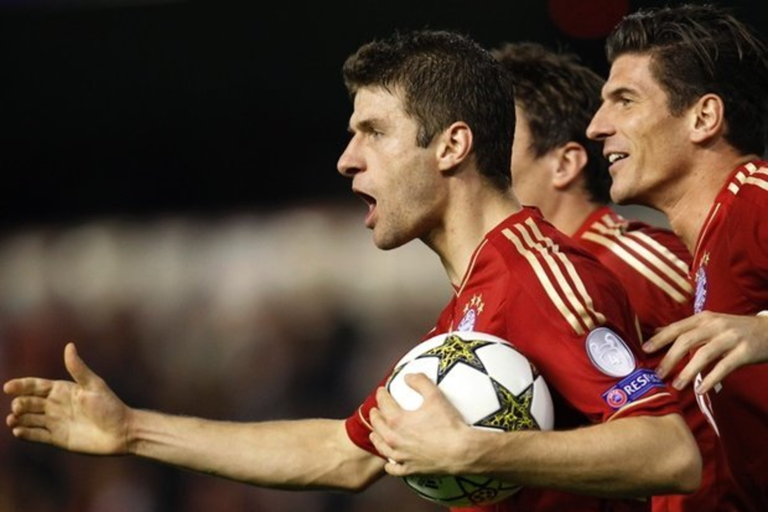Thomas Muller Mario Gomez