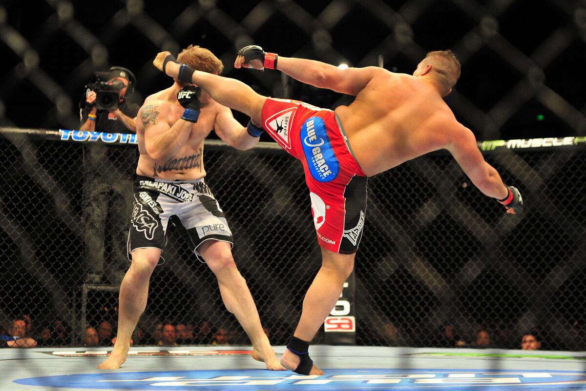 5 UFC Fighters with Wicked Kick Knockouts | News, Scores, Highlights ...