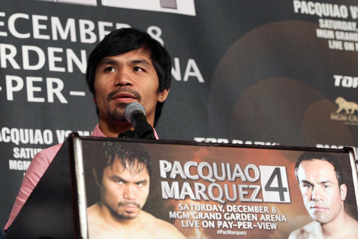 Pacquiao vs. Marquez 4 Fight Time: Essential Pacman vs. Dinamita ...