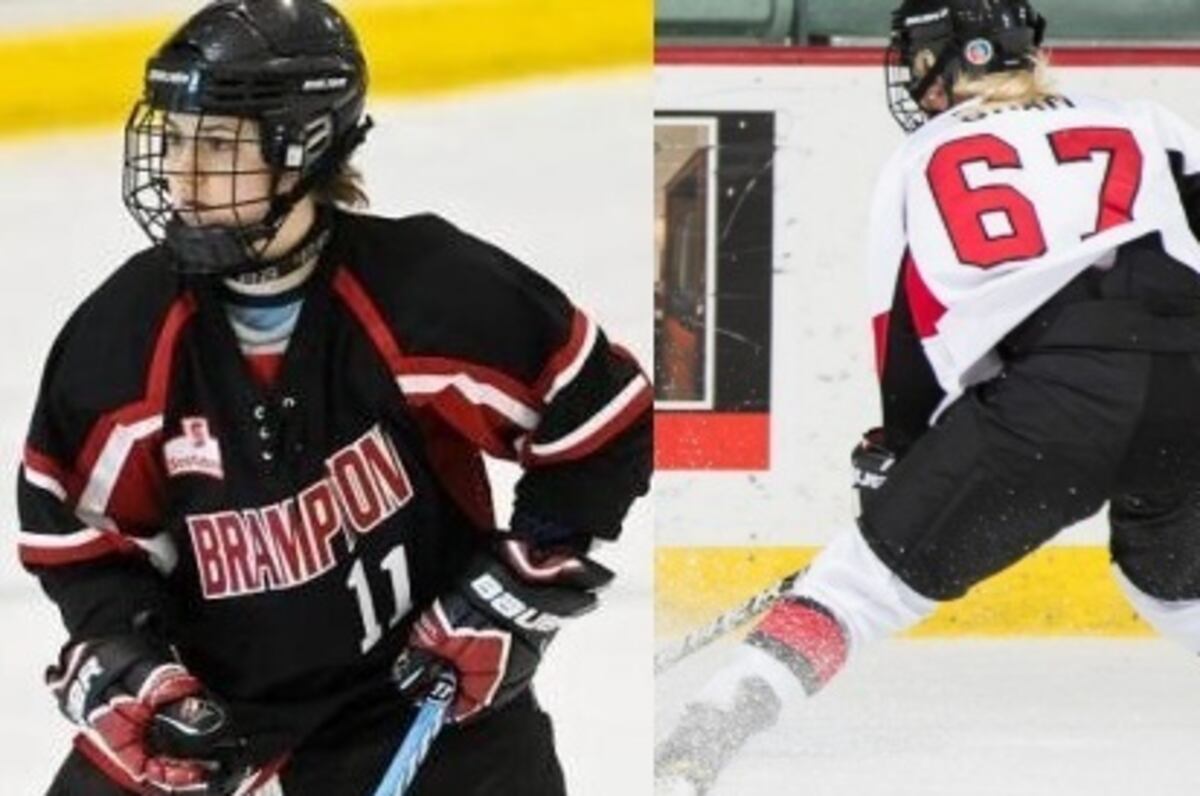 Mercyhurst Teammates Bram and Bendus Reunite to Lead CWHL in Scoring ...