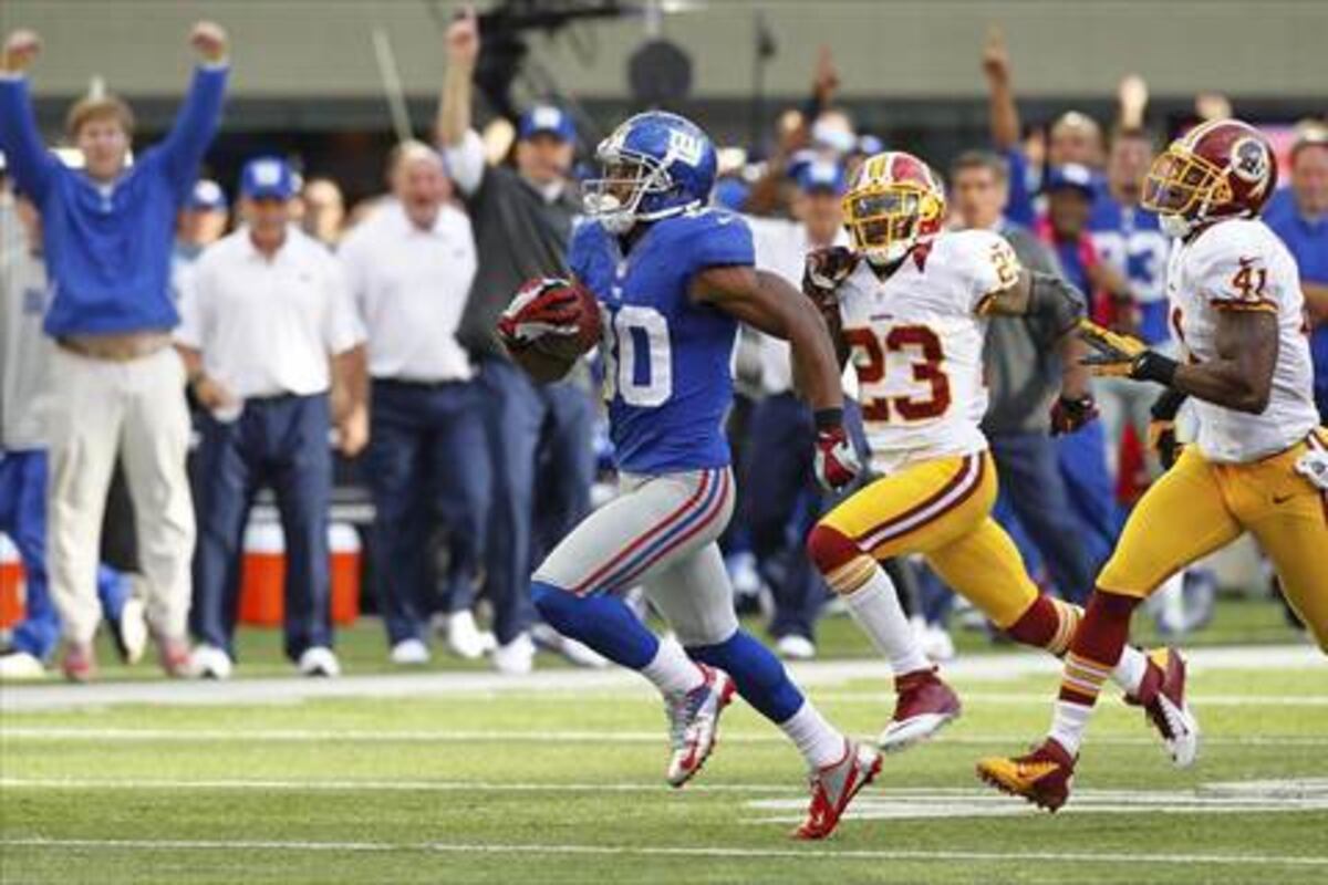 Redskins Must Put Up to Shut Up New York Giants' Victor Cruz | News ...