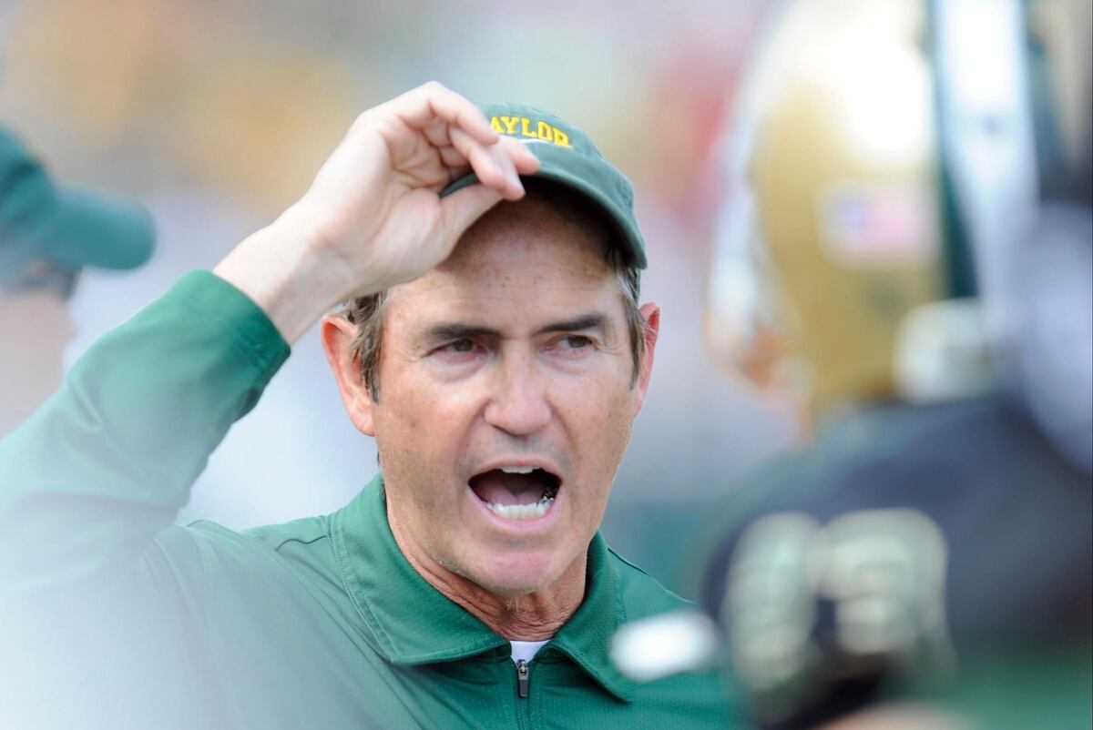 Meet the Best Coach You Never Heard Of, Baylor's Art Briles | News ...