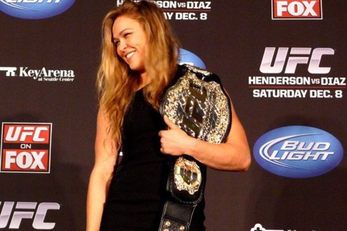 Ronda Rousey: UFC Women's Bantamweight Champion to Main Event UFC 157 ...