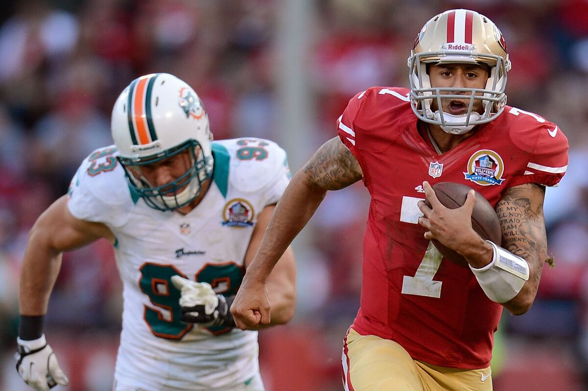 Breaking Down Colin Kaepernick's 50-Yard Touchdown Run | News, Scores ...