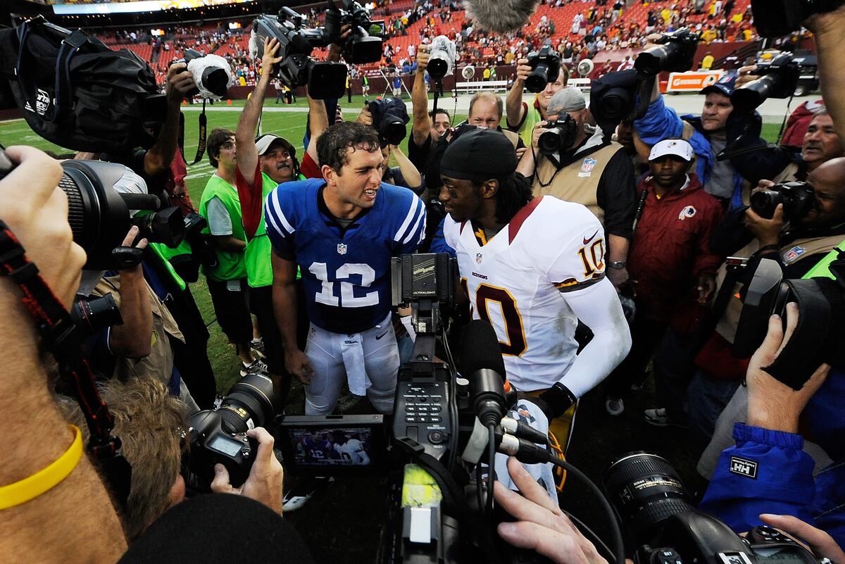 Andrew Luck vs. RGIII: Which QB Will Win a Super Bowl First? | News ...