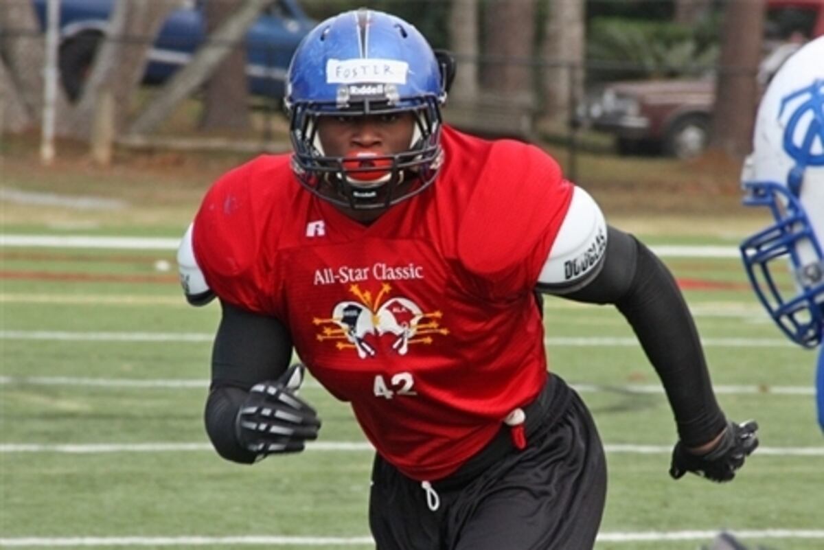 Reuben Foster Video: Watch 5-Star Deliver Huge Hit in Alabama ...