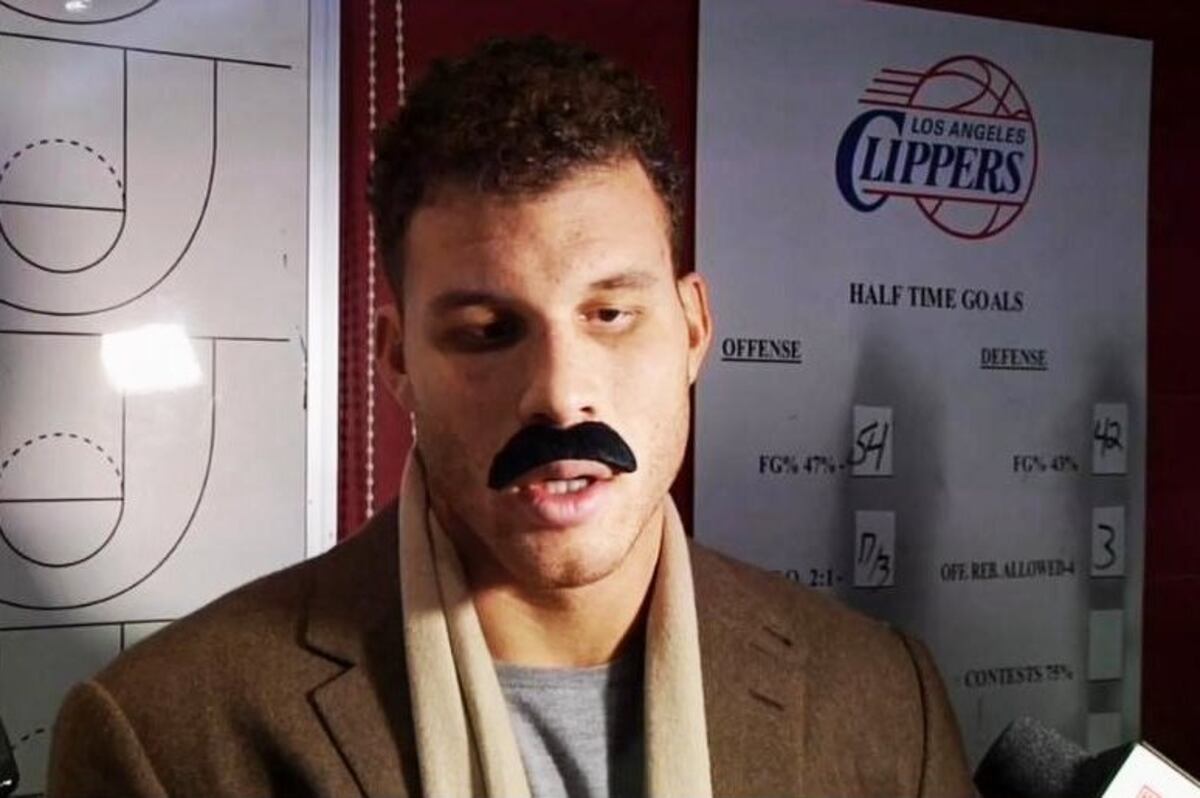 Blake Griffin Rocks CP3's Fake Mustache | News, Scores, Highlights ...