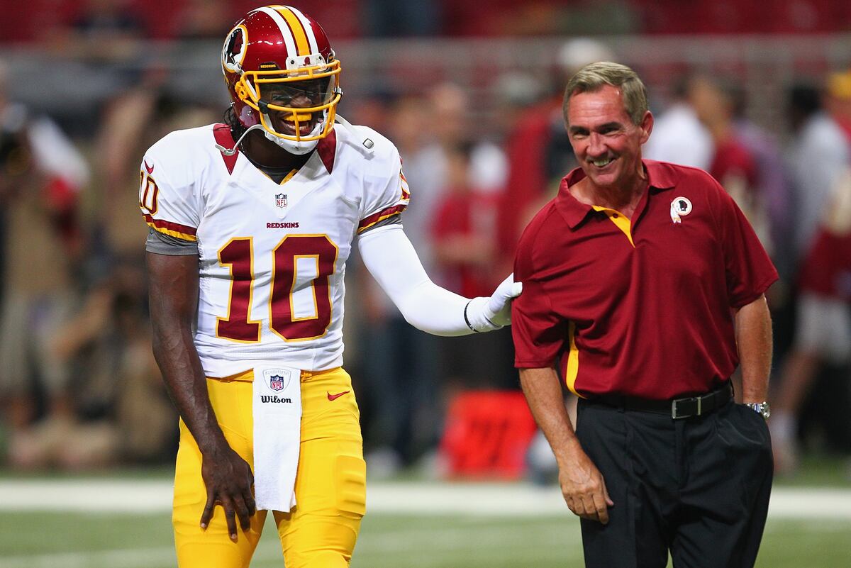 Washington Redskins: RGIII Surprises Coach Shanahan at Press Conference ...