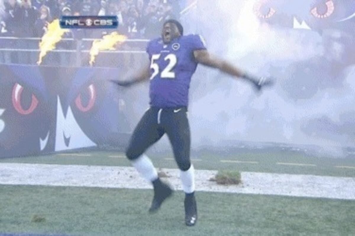 Ray Lewis Makes Emotional Entrance in Final Home Game | News, Scores ...