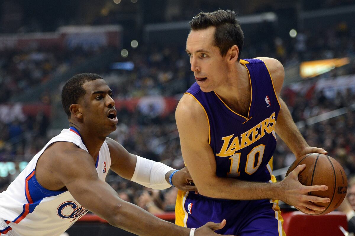 Steve Nash Hits Epic 10,000 Career Assists Mark Against Houston Rockets ...